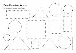Pencil control worksheets 1 (SB4041) - SparkleBox