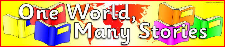 One World, Many Stories display banner (SB4056) - SparkleBox