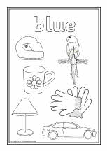 Colours colouring sheets (SB4067) - SparkleBox