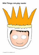 ‘Wild Thing’ role-play masks (SB4141) - SparkleBox