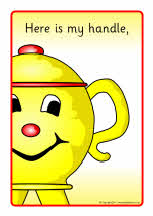 I’m a little teapot visual aids (SB4196) - SparkleBox