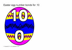 Easter egg number bonds making 10 (SB4199) - SparkleBox