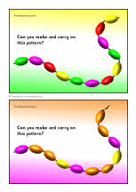 Threading beads pattern cards (SB4307) - SparkleBox