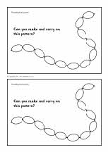 Threading beads pattern cards (SB4307) - SparkleBox