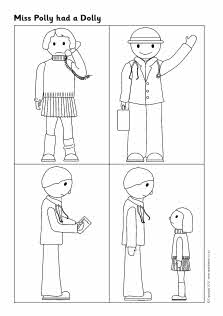 Miss Polly had a Dolly sequencing sheets (SB4314) - SparkleBox