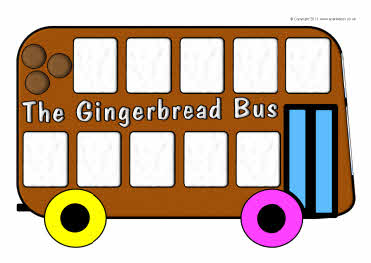 The Gingerbread Bus addition/subtraction activity (SB4369) - SparkleBox