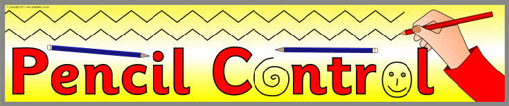 Pencil Control display banner (SB4457) - SparkleBox