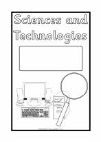 Editable Curriculum for Excellence subject book covers - b&w (SB4534 ...