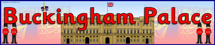 Buckingham Palace banner (SB4624) - SparkleBox