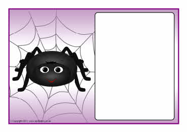 Spider-themed editable target board posters (SB4626) - SparkleBox