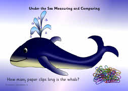 Under the sea measuring and comparing activity mats (SB4630) - SparkleBox
