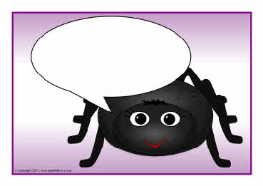 Spider-themed editable target board posters (SB4626) - SparkleBox