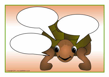 Tortoise-themed editable target board posters (SB4656) - SparkleBox