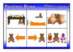 Positions bingo (SB4748) - SparkleBox