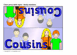 SparkleBox | Family members group table signs (SB4771)