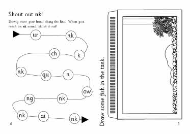 My book about ‘nk’ (final blend) (SB4781) - SparkleBox