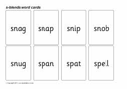 S-blend word flash cards (SB4803) - SparkleBox