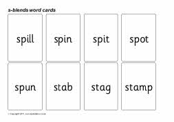 S-blend word flash cards (SB4803) - SparkleBox