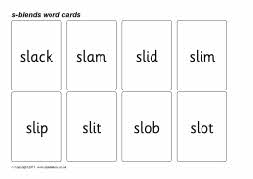 S-blend word flash cards (SB4803) - SparkleBox