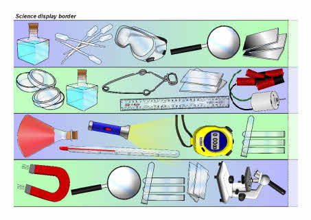 Science-themed display border (SB4964) - SparkleBox