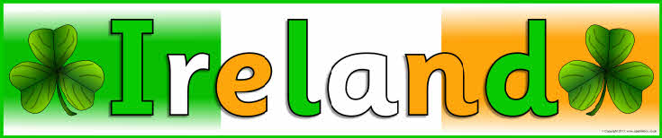 Ireland display banner (SB4970) - SparkleBox