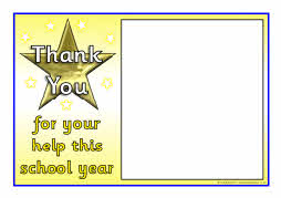 End of year parent thank you letter templates (SB4973) - SparkleBox