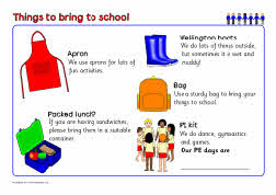 Kindergarten welcome pack - colour (SB5008) - SparkleBox