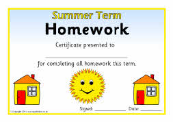 Homework certificates (termly) (SB5031) - SparkleBox