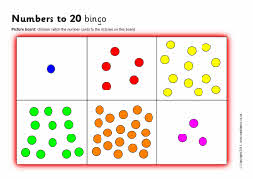 Numbers to 20 counting bingo (SB5060) - SparkleBox