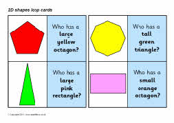 2D shapes loop cards (SB5082) - SparkleBox