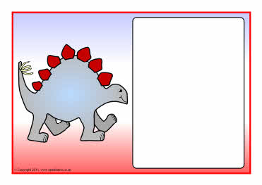 Dinosaur-themed editable target board posters (SB5283) - SparkleBox