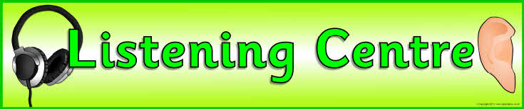 Listening Centre display banner (SB5286) - SparkleBox