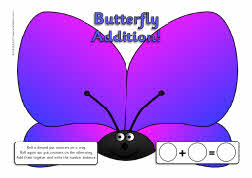 Butterfly addition mats (SB5294) - SparkleBox