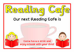 Reading Cafe display set (SB5411) - SparkleBox