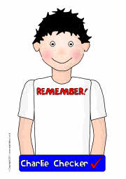Charlie Checker visual aids and reminder cards (SB5430) - SparkleBox