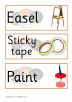 Pebble-themed signs and labels pack (SB5515) - SparkleBox