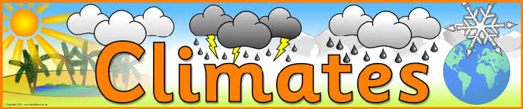 World Climates display banners (SB5577) - SparkleBox