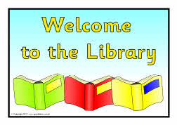School library signs (SB5656) - SparkleBox