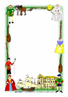 Tudor-themed A4 page borders (SB5703) - SparkleBox