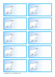 Bears editable peg labels (SB5758) - SparkleBox