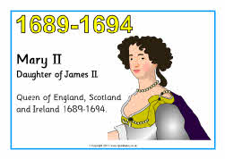 Stuart monarchs of Britain timeline posters (SB5775) - SparkleBox