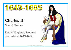 Stuart monarchs of Britain timeline posters (SB5775) - SparkleBox