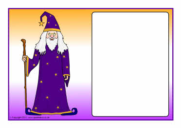 Wizard-themed editable target board posters (SB5866) - SparkleBox