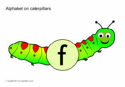 Alphabet on caterpillars (SB5880) - SparkleBox