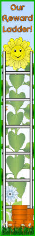 Garden ladder reward chart (SB5888) - SparkleBox