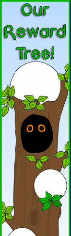 Tree reward chart (SB5955) - SparkleBox