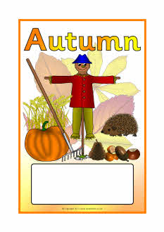 Autumn editable topic book covers (SB6053) - SparkleBox
