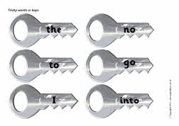 Tricky words on keys (SB6056) - SparkleBox