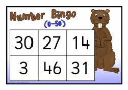 Numbers 0-50 bingo (SB6058) - SparkleBox