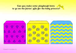 Sleeping Beauty playdough mats (SB6093) - SparkleBox